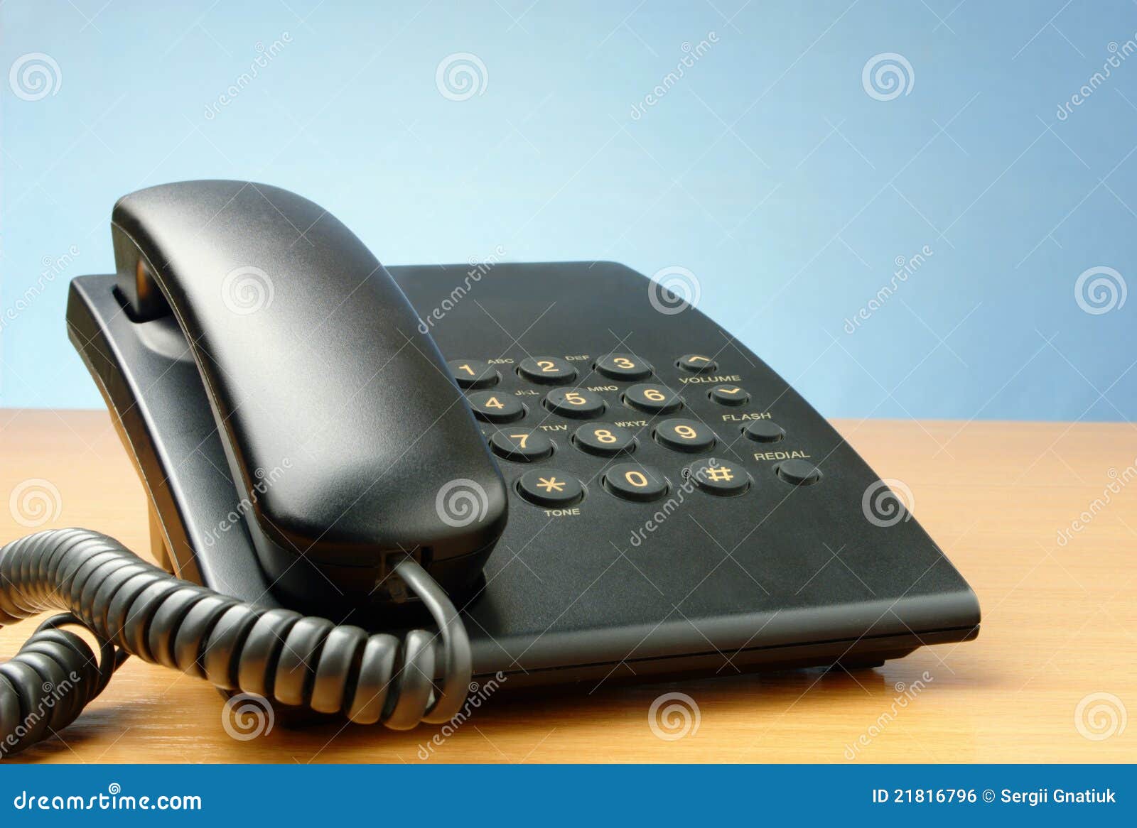 Modern phone. stock photo. Image of connect, table, contact - 21816796