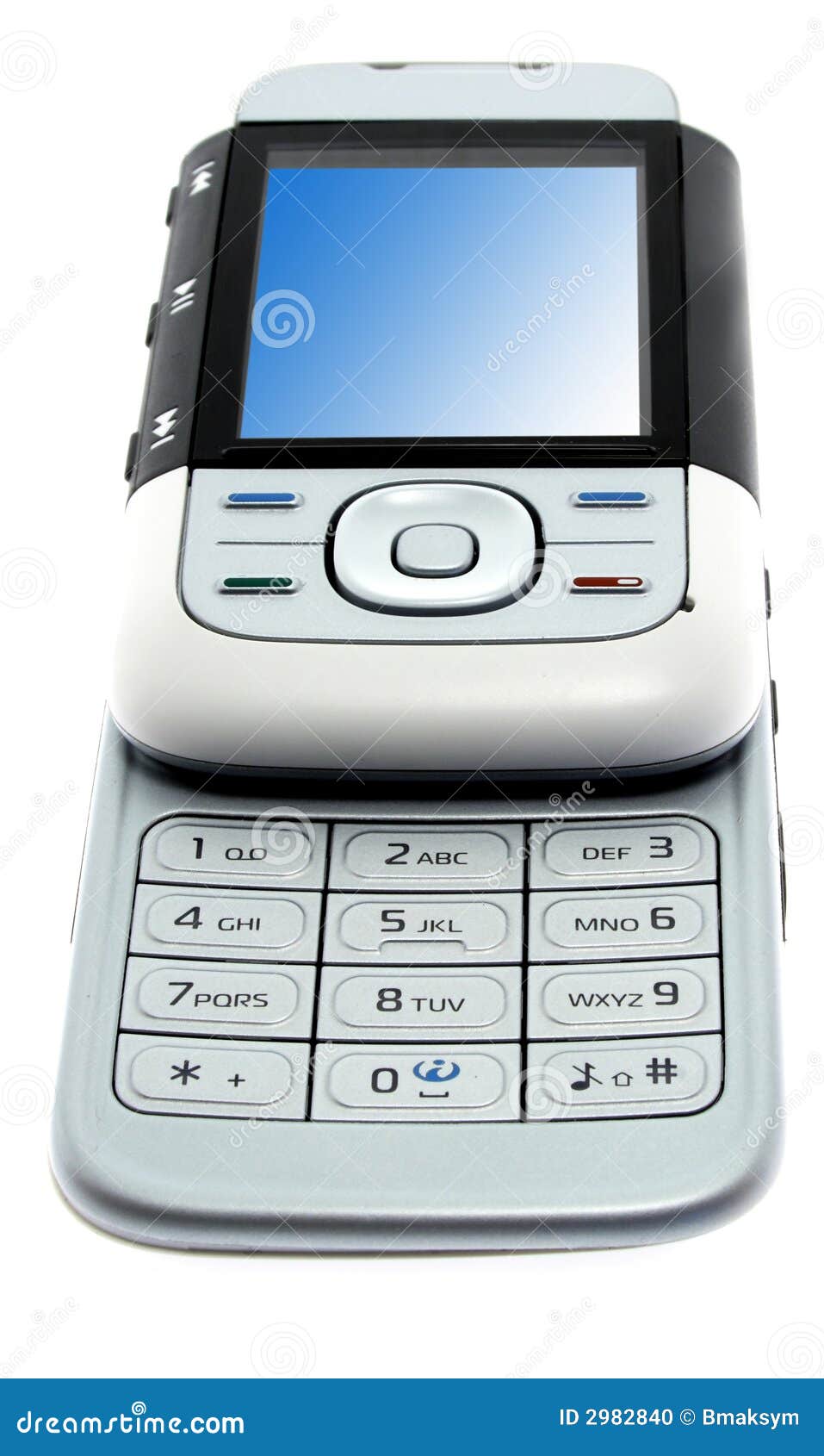 Modern phone isolated stock photo. Image of mobility, gprs - 2982840