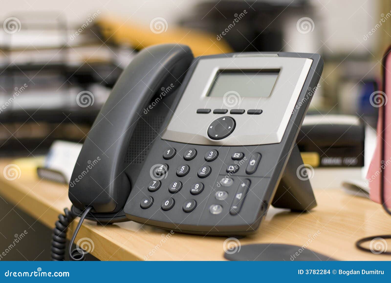 Modern Phone - VoIP stock photo. Image of numpad, receiver - 3782284