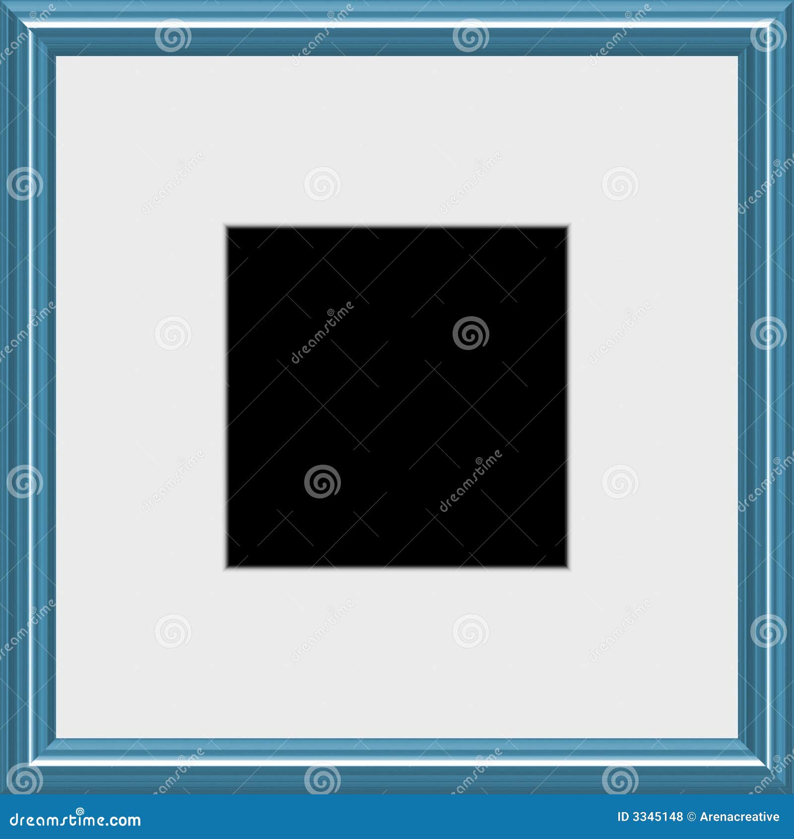 Modern photo frame stock illustration. Illustration of documents - 3345148