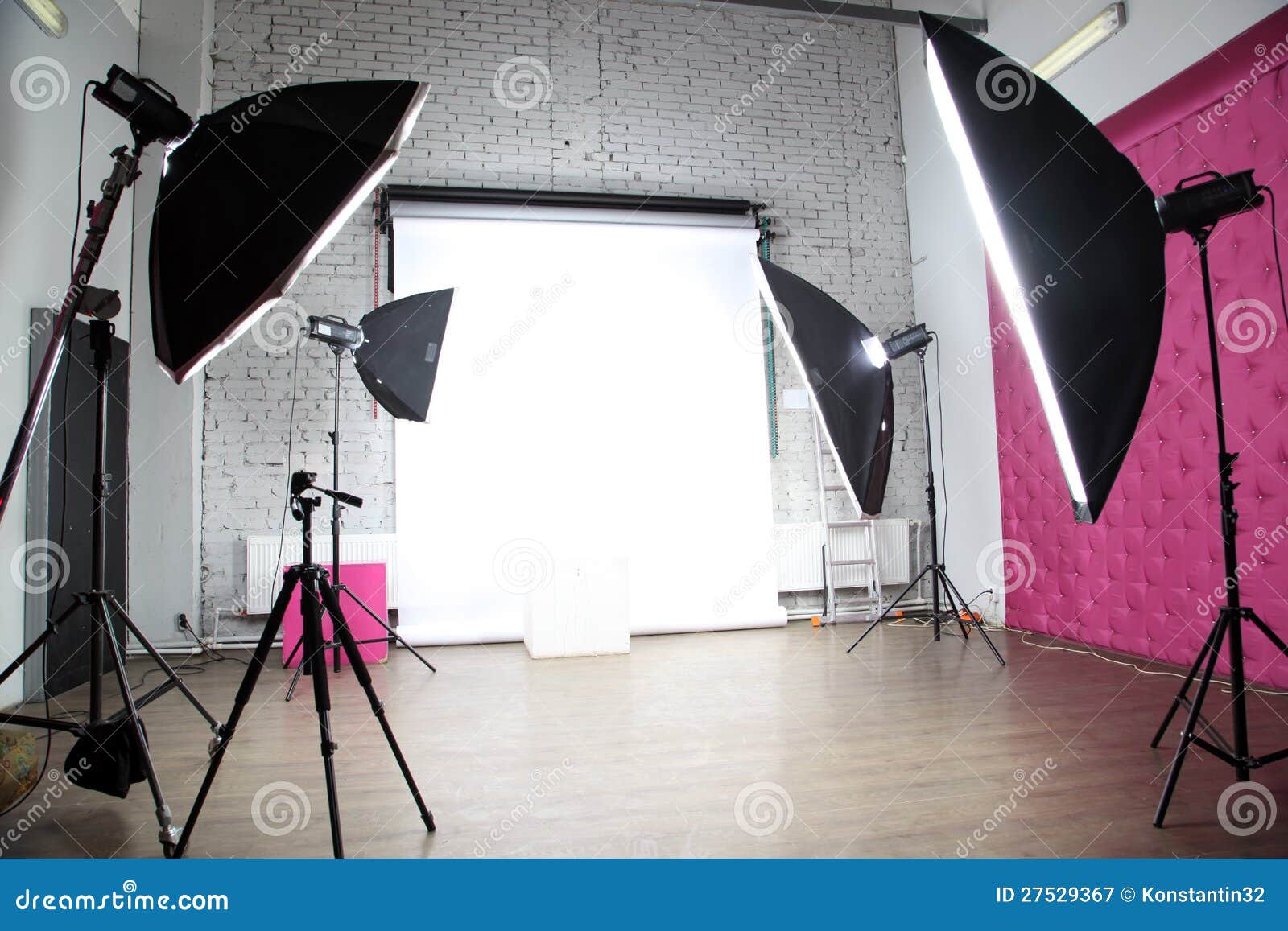 Modern photo studio stock image. Image of background - 27529367