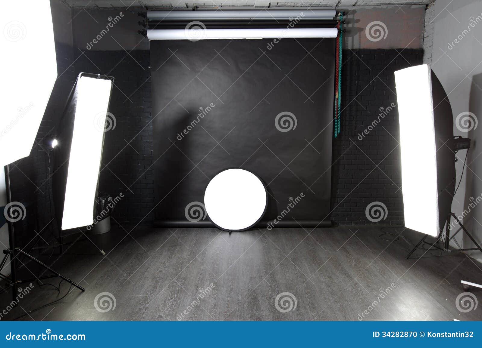 Modern photo studio stock photo. Image of idea, photographic - 34282870