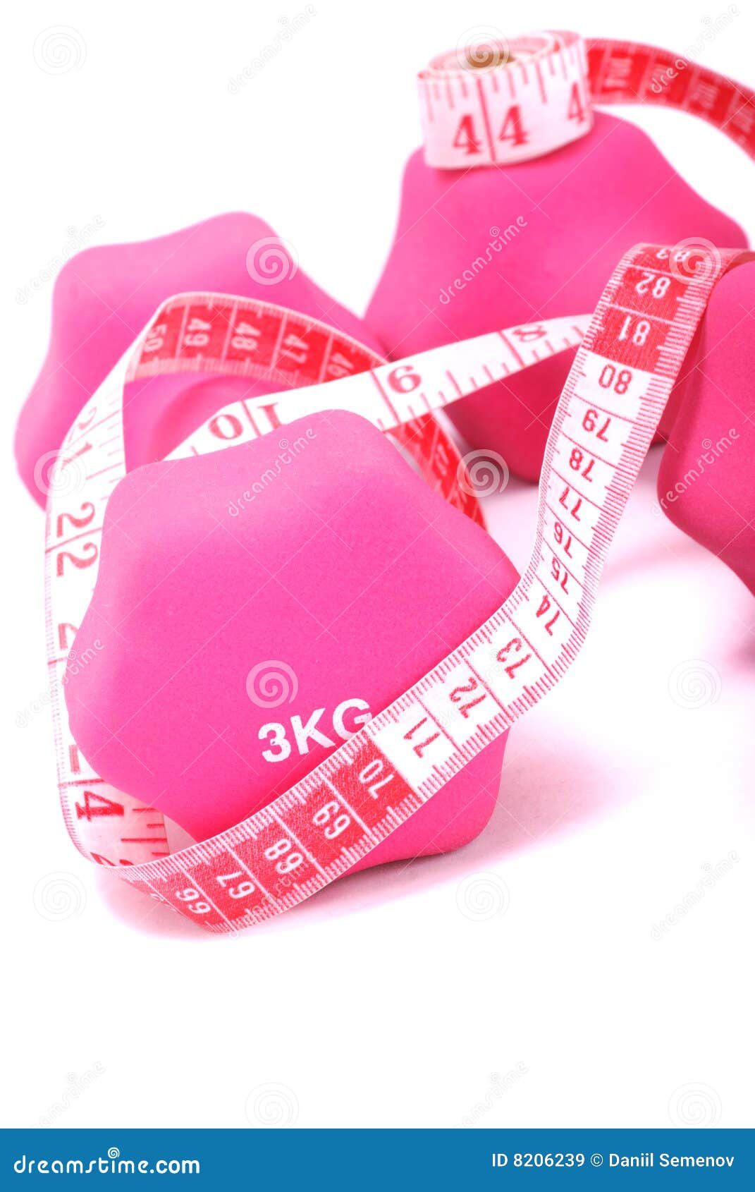 Modern Pink Barbell Isolated Stock Image - Image of instrument, class ...