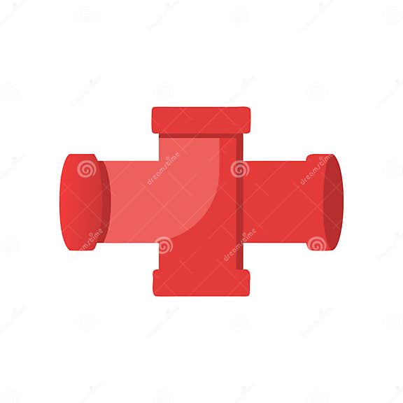 Modern Pipe Reducer Icon Representation Stock Illustration ...