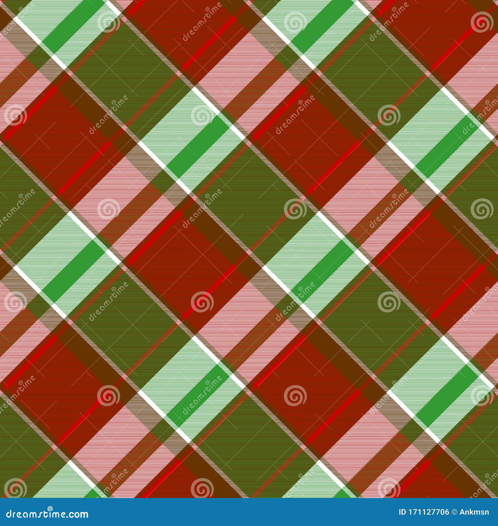 Modern Plaid Seamless Pattern Stock Vector - Illustration of textile ...