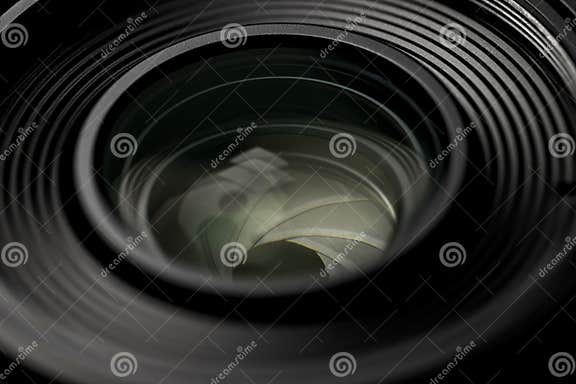 Modern plain camera lens stock photo. Image of lens - 268653618