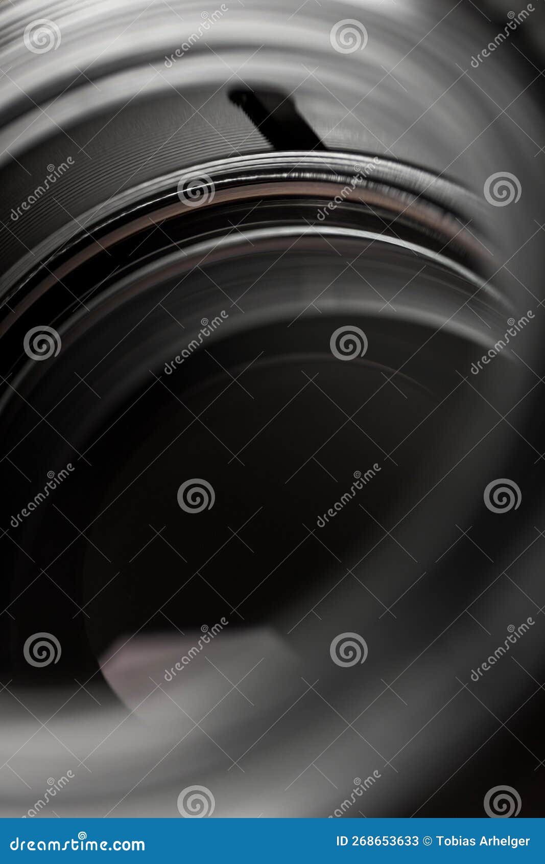 Modern plain camera lens stock image. Image of aperture - 268653633