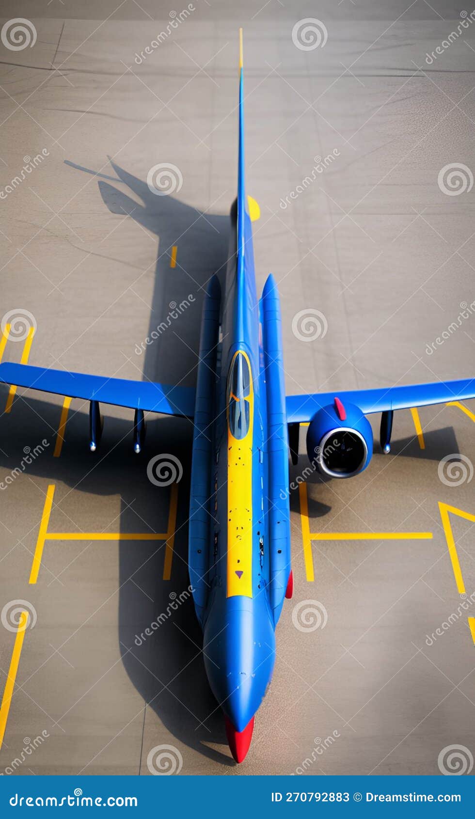 Modern plane artwork stock image. Image of digital, artwork - 270792883