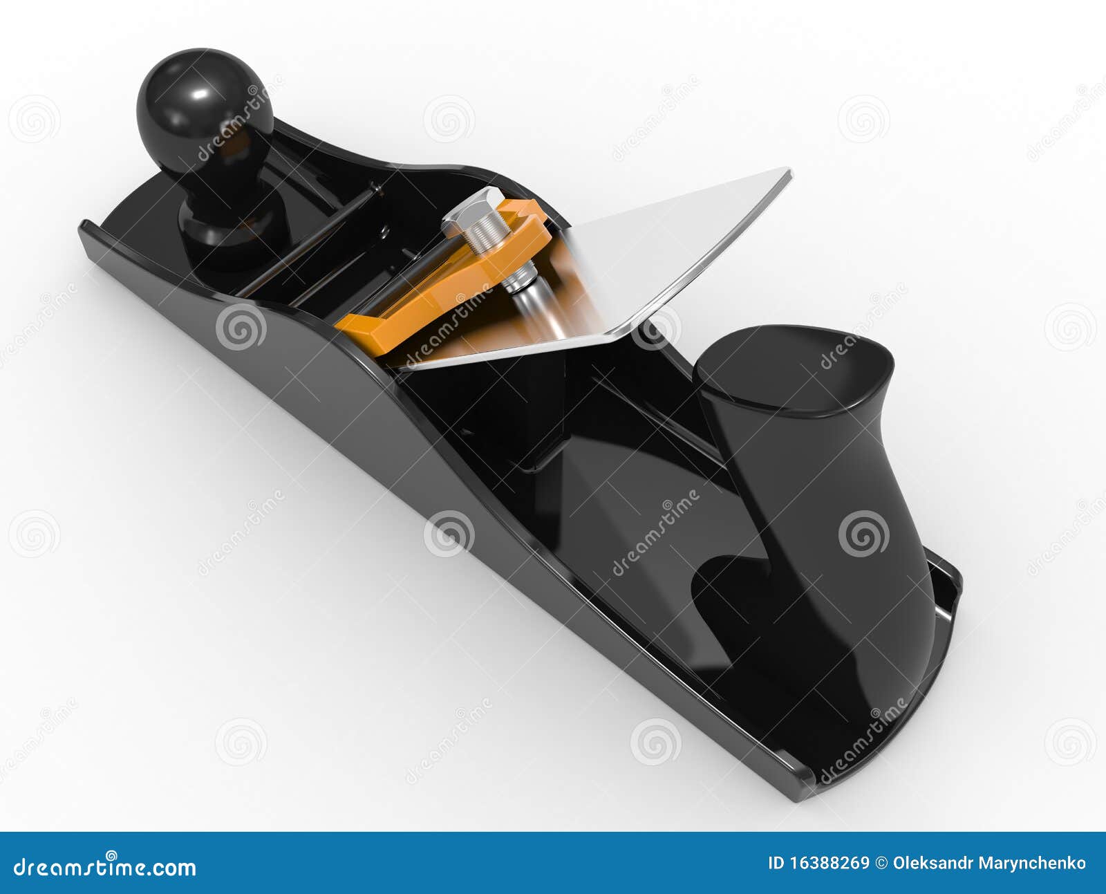 Modern plane tool stock illustration. Illustration of plane - 16388269