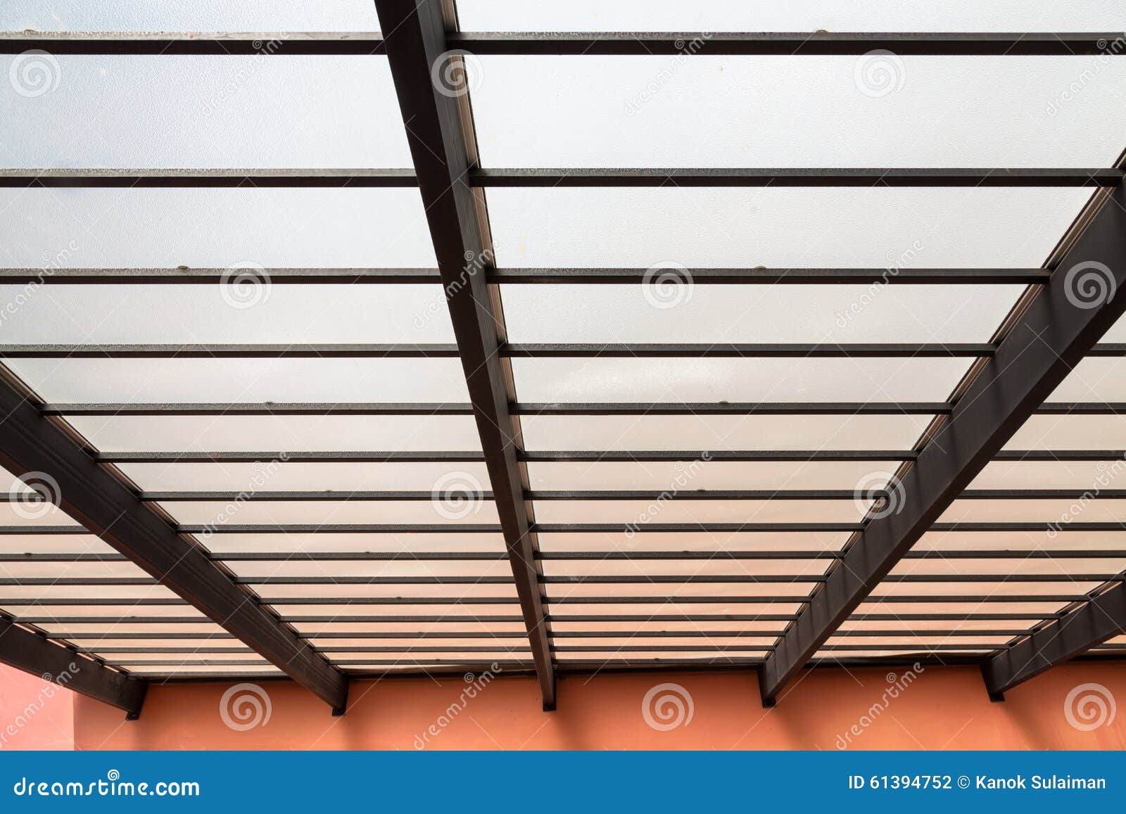 Modern Plastic Roof Structure Stock Photo - Image of rest, modern: 61394752