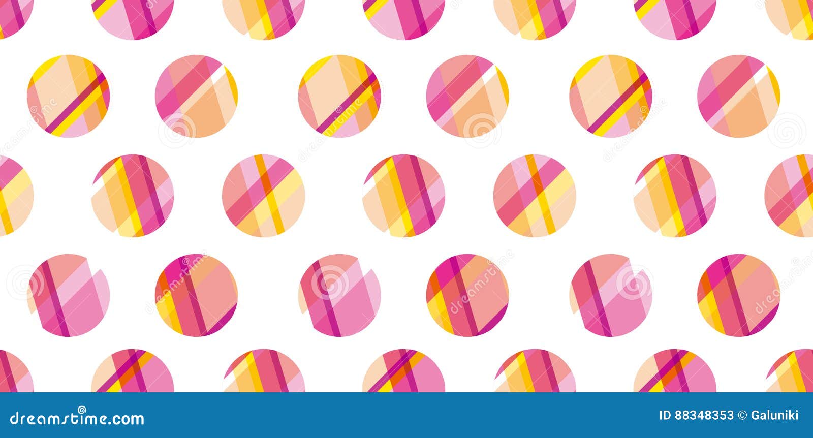 Modern Polka Dot Seamless Pattern, Stock Vector - Illustration of ...