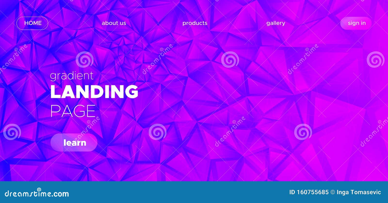 Modern Polygon Background. Digital Triangles Stock Vector ...