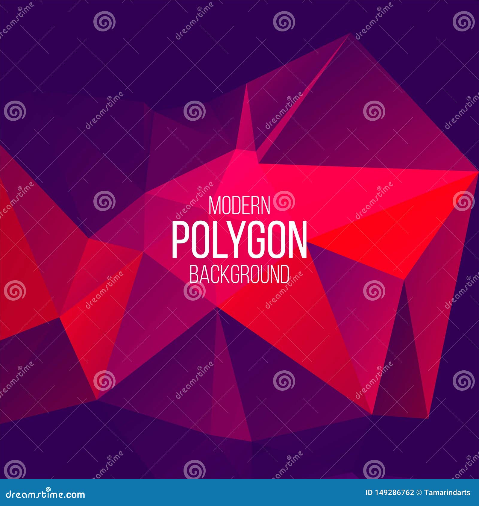 Modern Polygon Geometric Background Design Stock Vector - Illustration ...