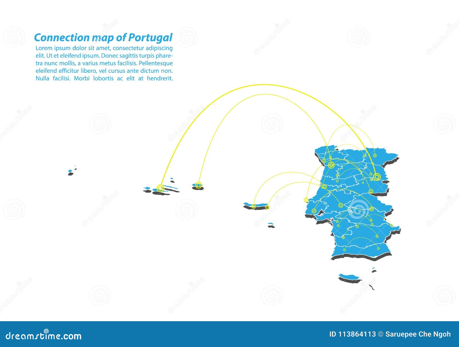 Modern of Portugal Map Connections Network Design, Best Internet ... Modern of Portugal Map Connections Network Design, Best Internet ...