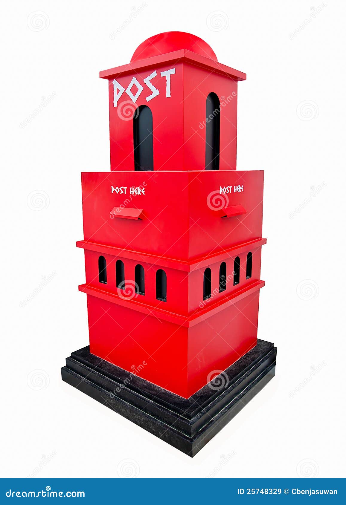 The Modern postbox stock image. Image of countryside - 25748329