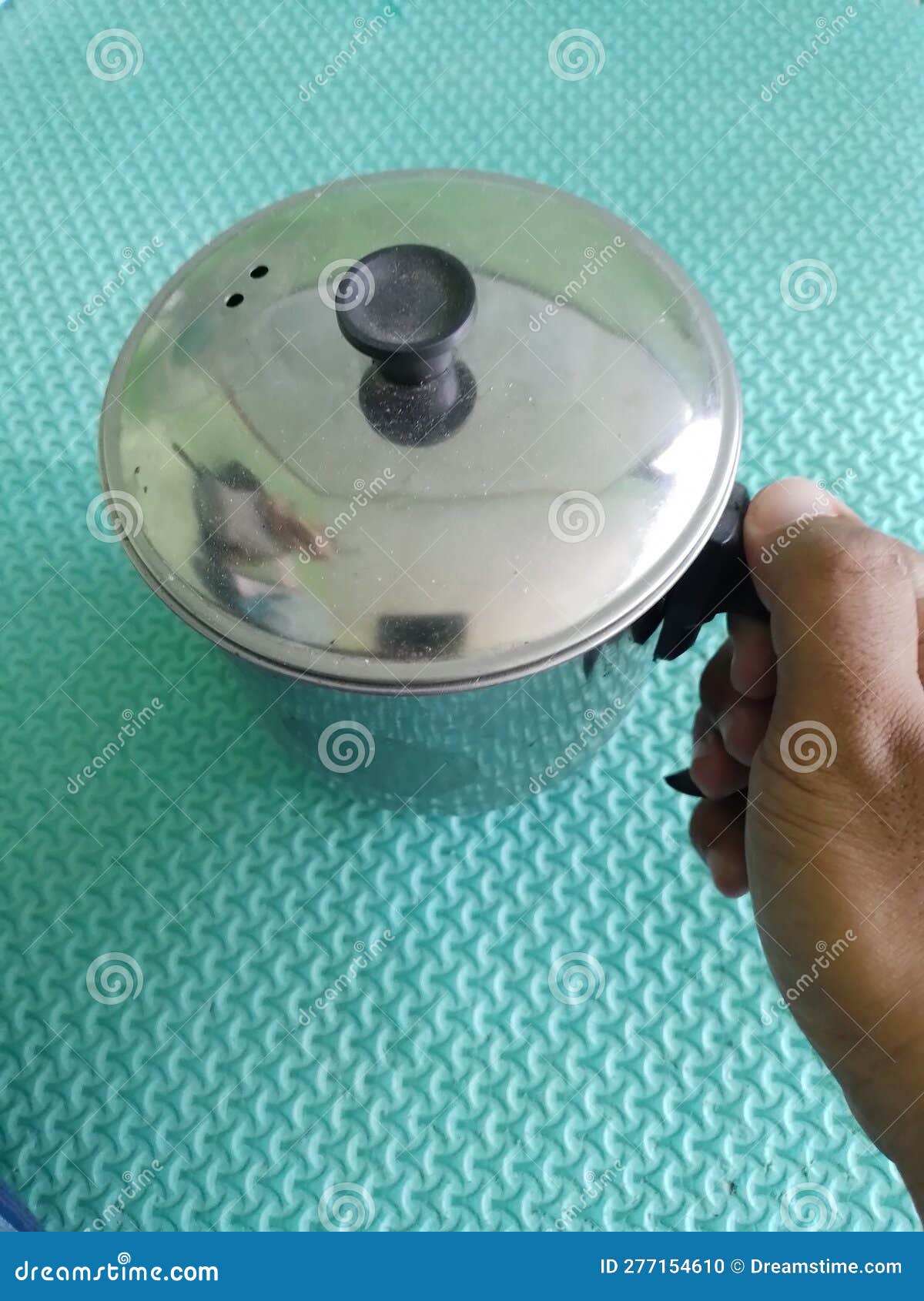Modern Pots that only Use Electricity Can Cook Stock Photo - Image of ...