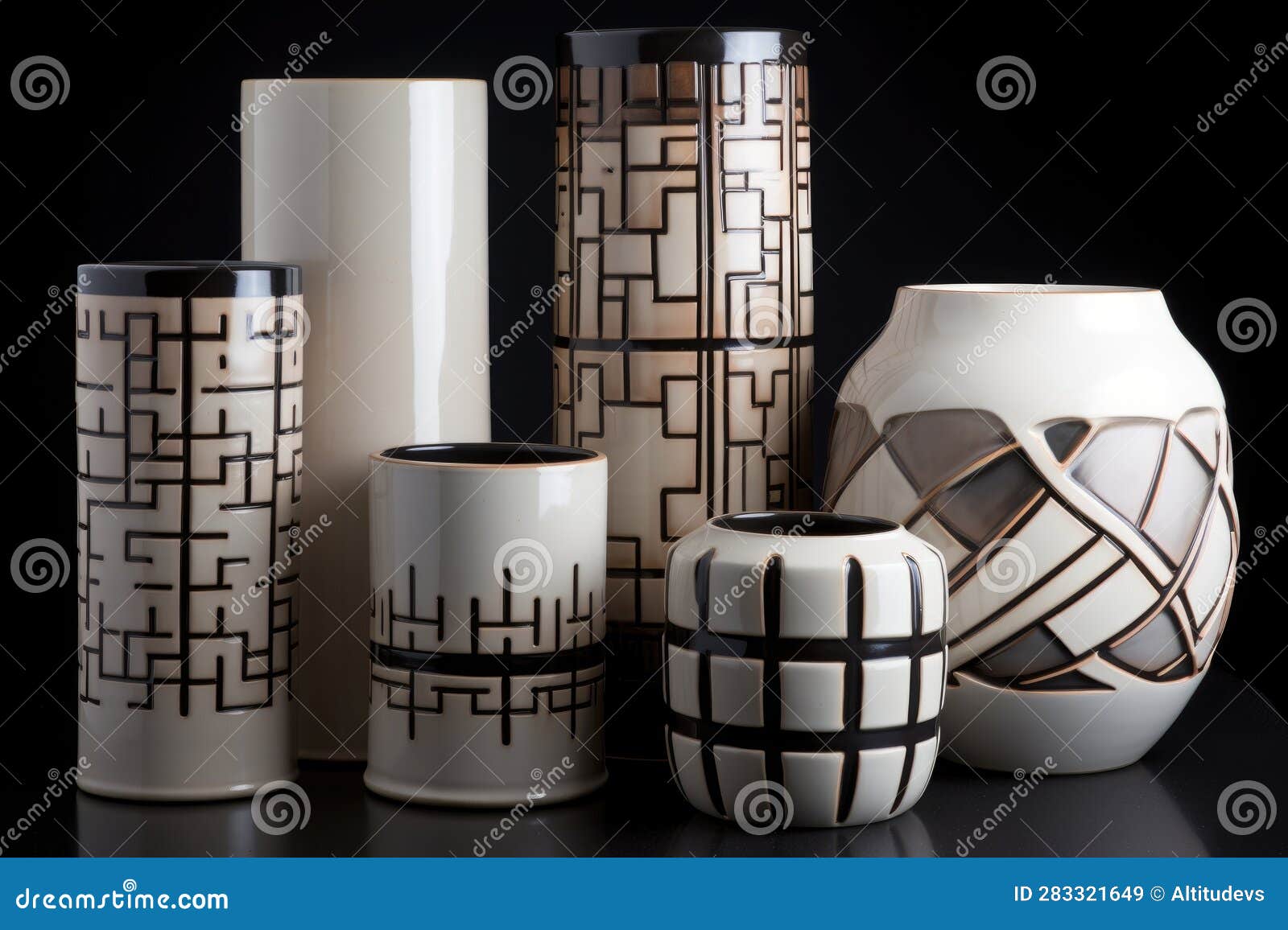 Modern Pottery and Ceramic Design, with Sleek Lines and Contemporary ...