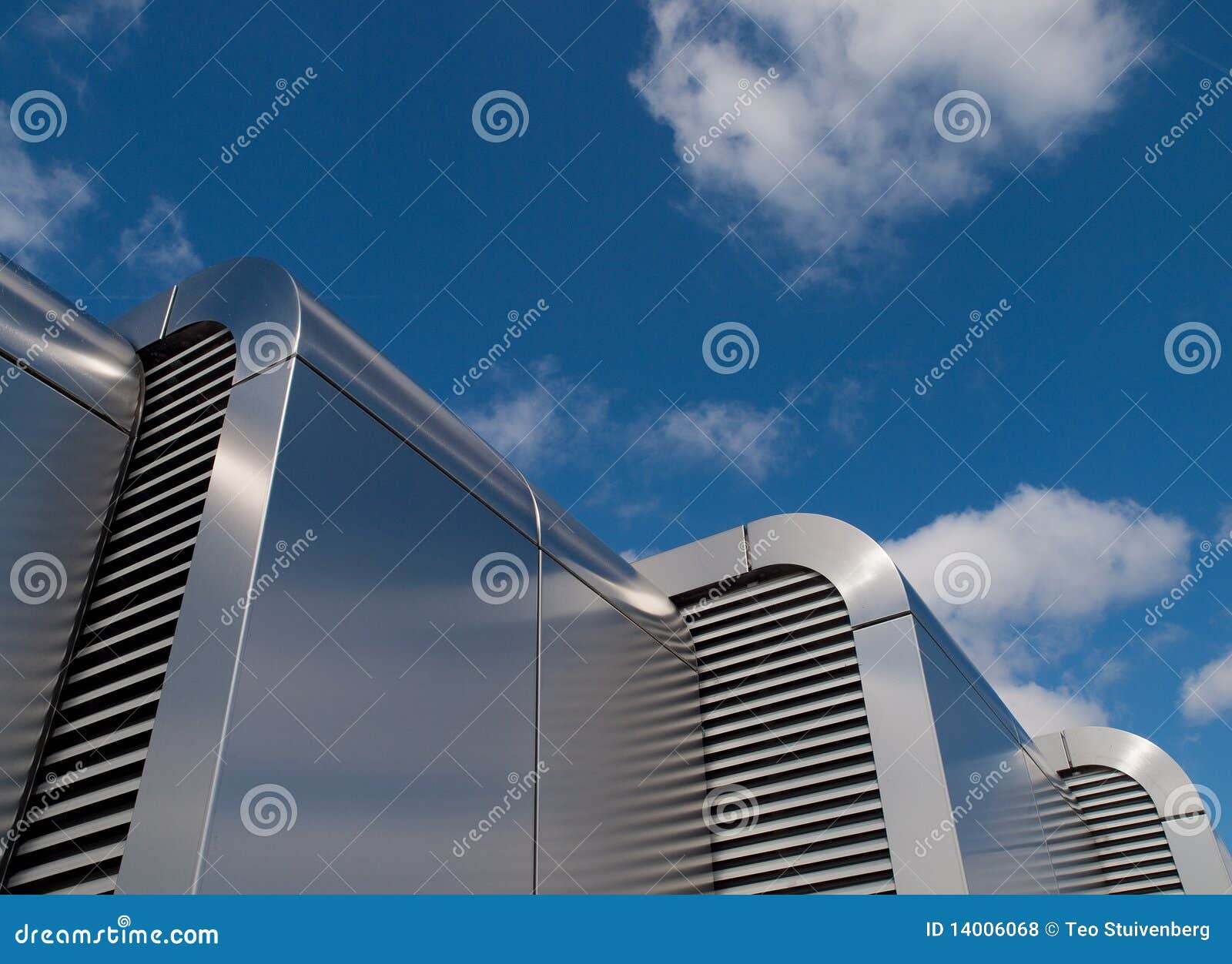Modern power house stock photo. Image of glossy, diemen - 14006068