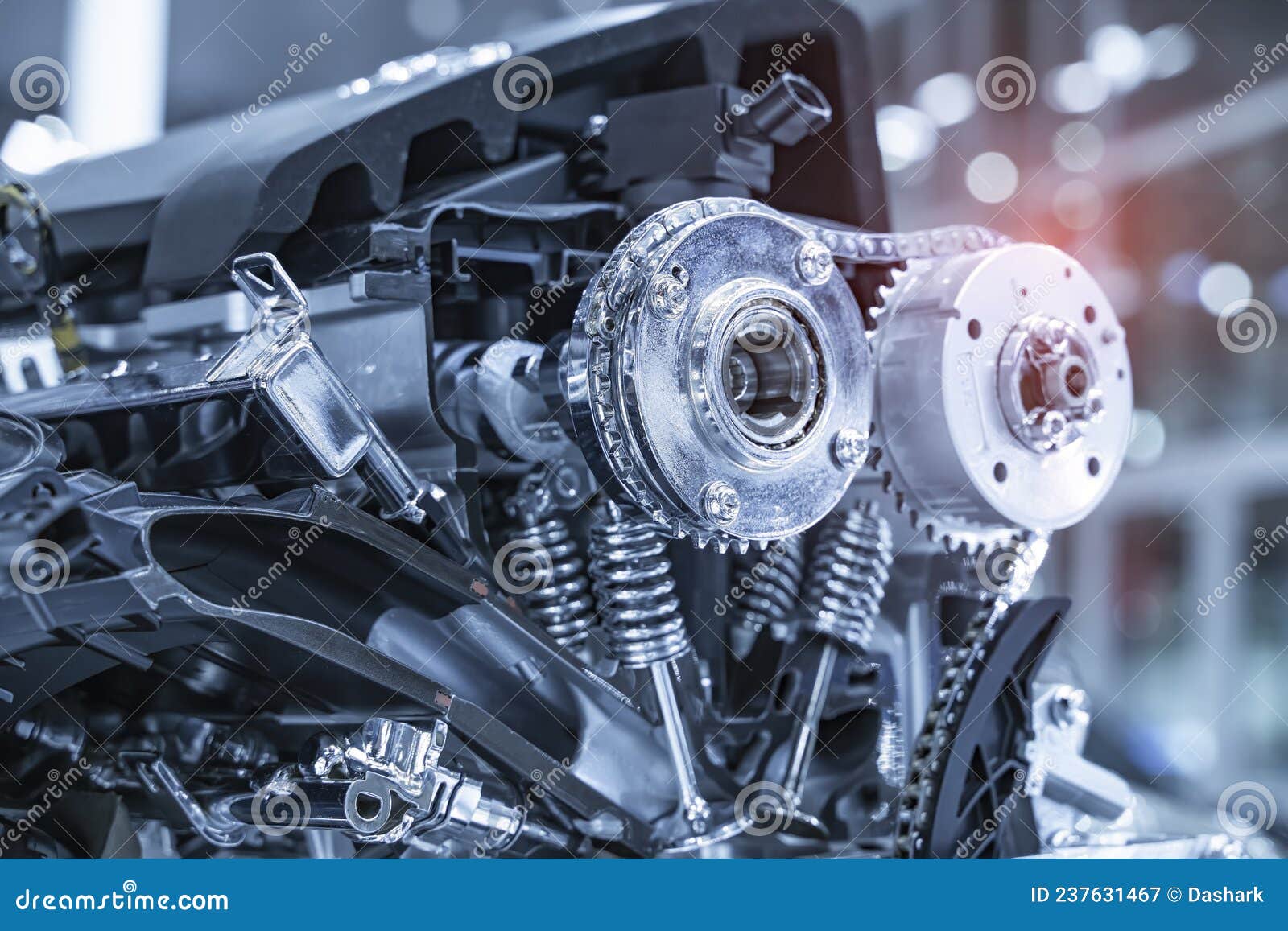 Modern powerful car engine stock image. Image of industrial - 237631467