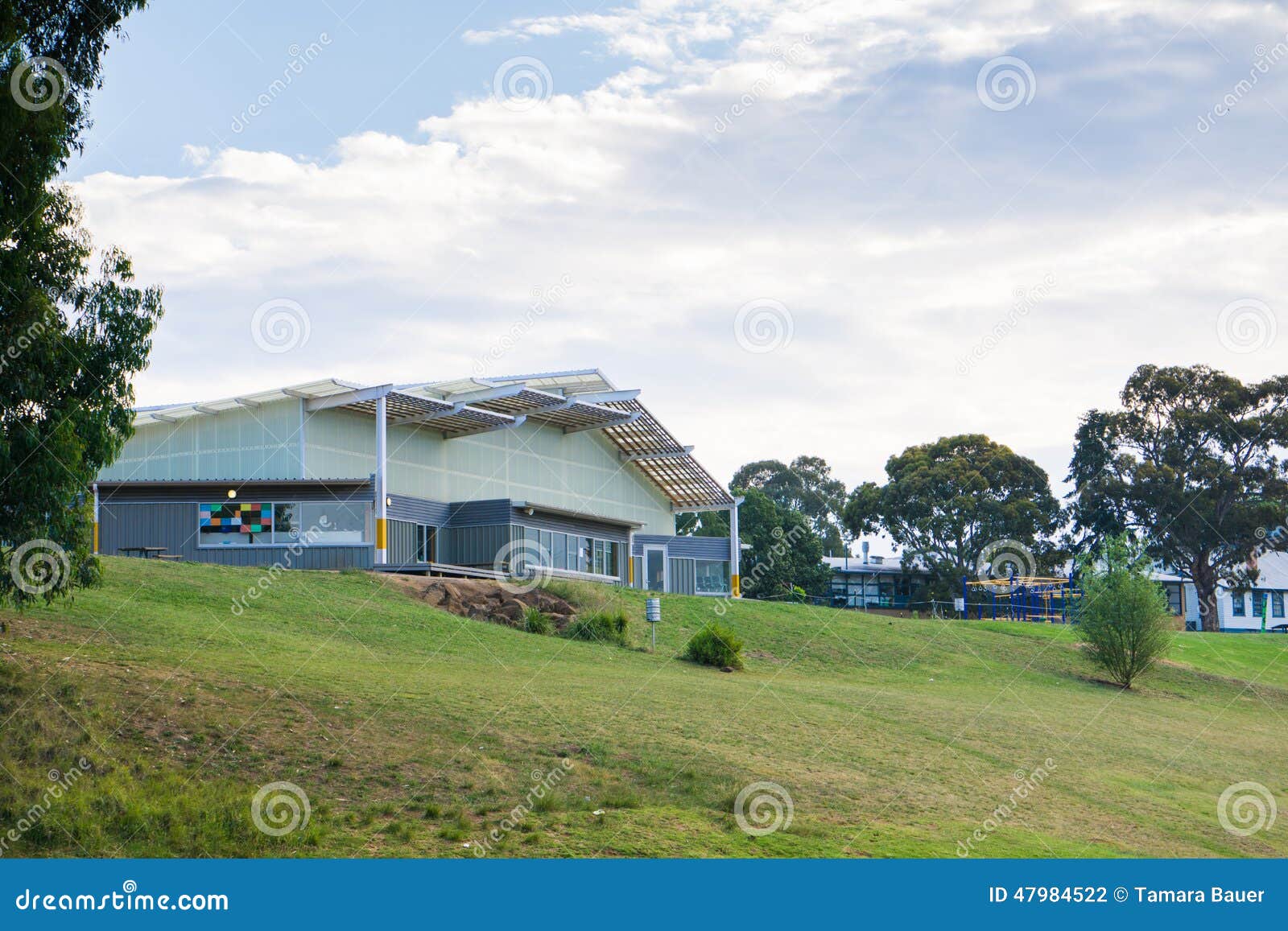 Modern primary school stock photo. Image of education - 47984522