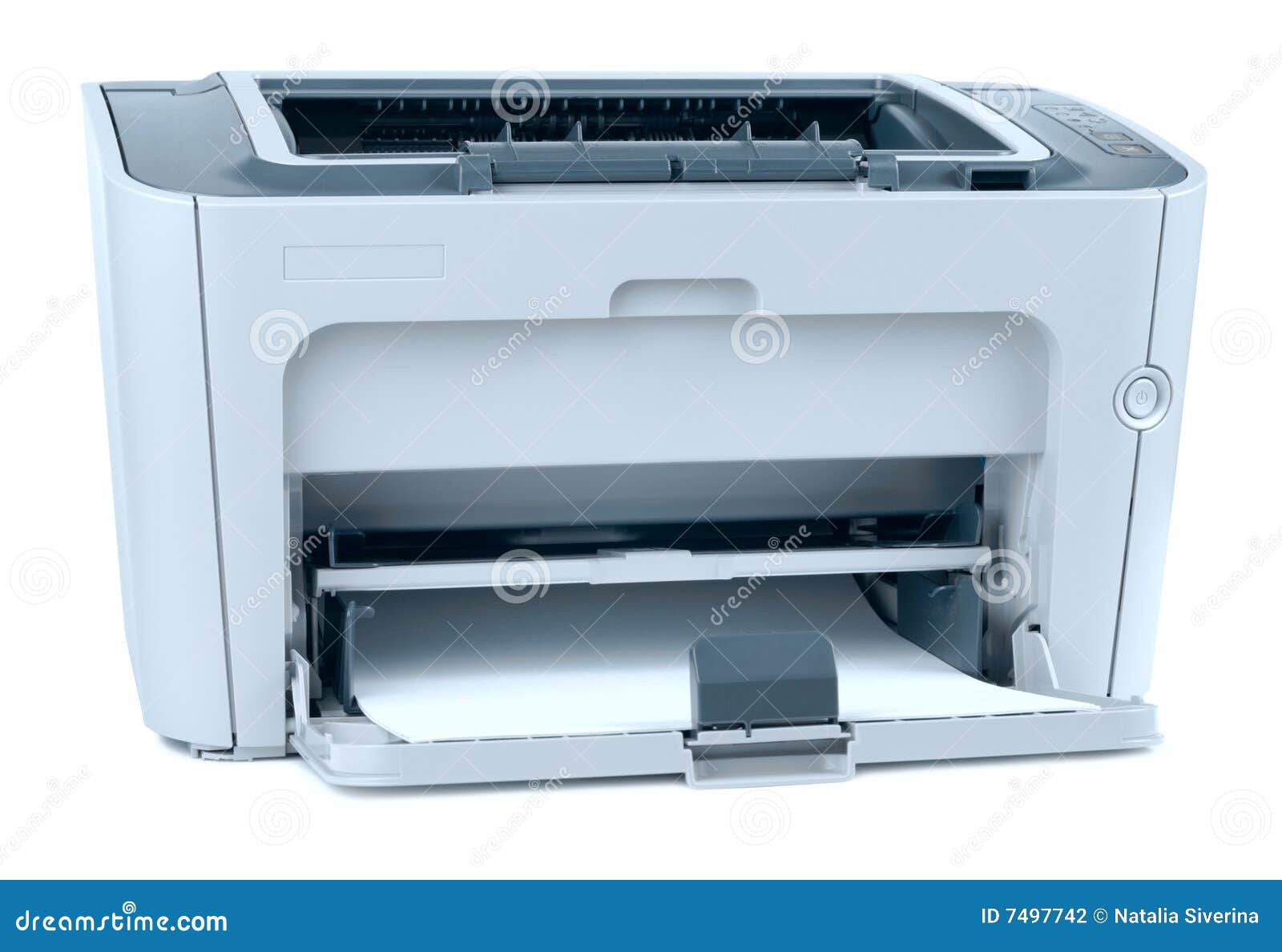 Modern Printer stock photo. Image of peripheral, print - 7497742