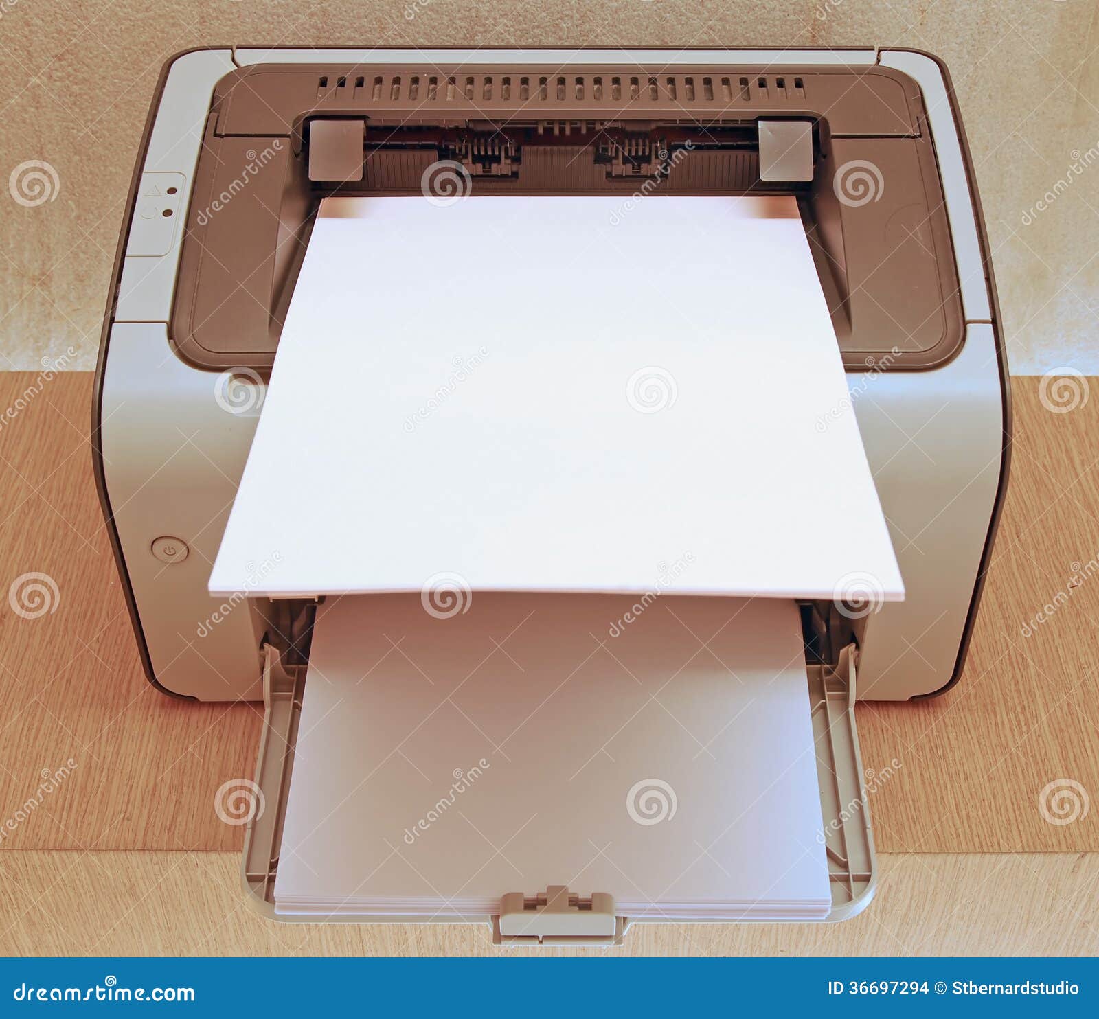 Modern Printer stock photo. Image of desk, functional - 36697294