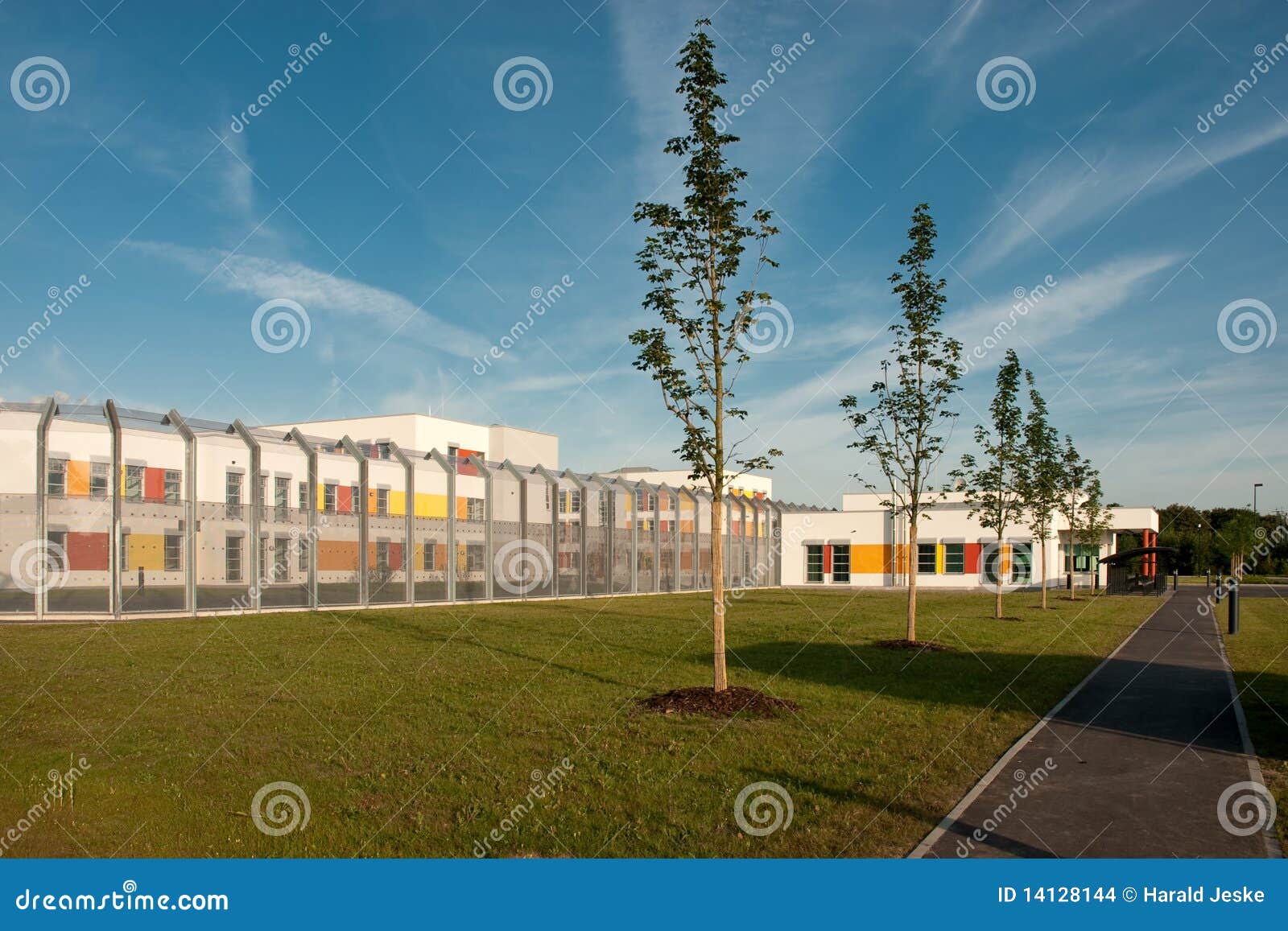 Modern Prison Exterior