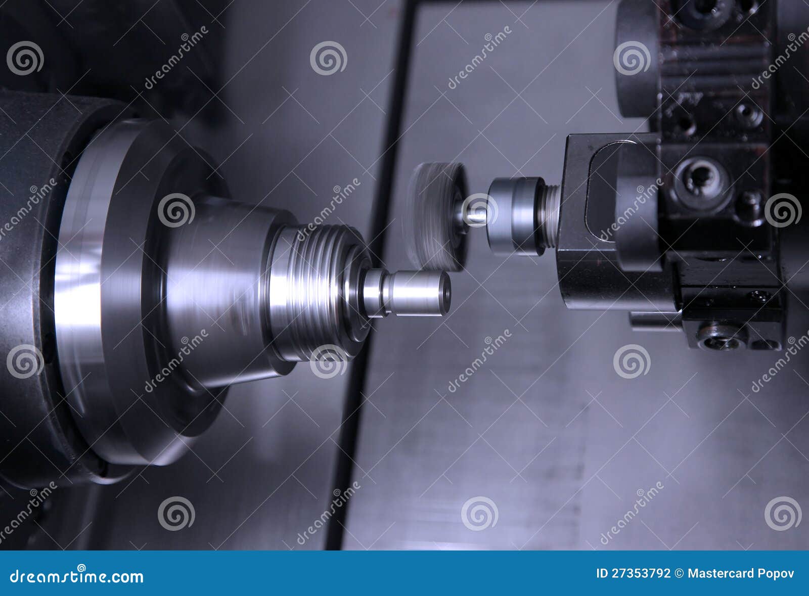 The Modern Processing Machine Stock Photo - Image of axis, equipment ...