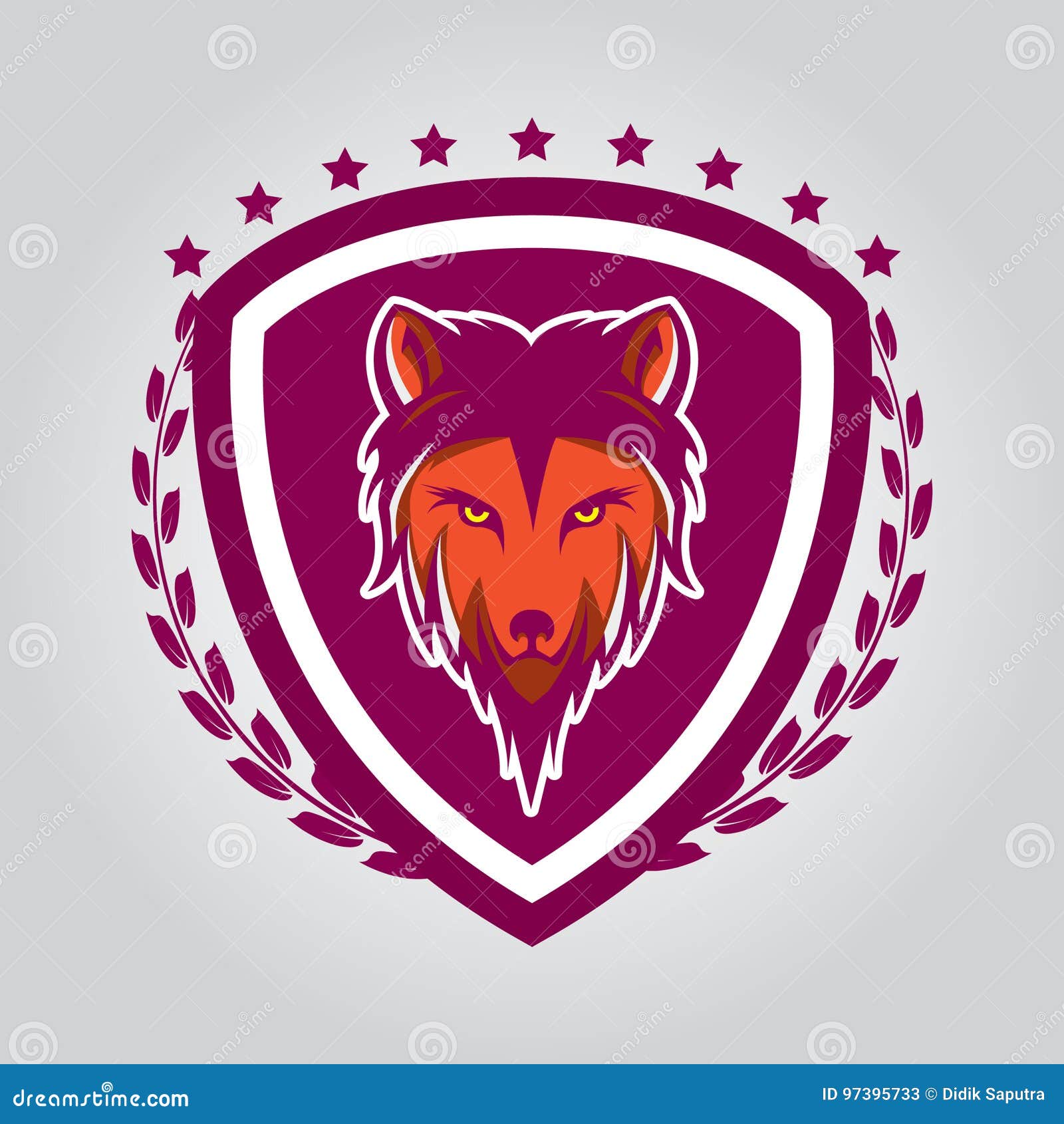 Modern Professional Wolf Logo for a Sport Team Stock Vector ...