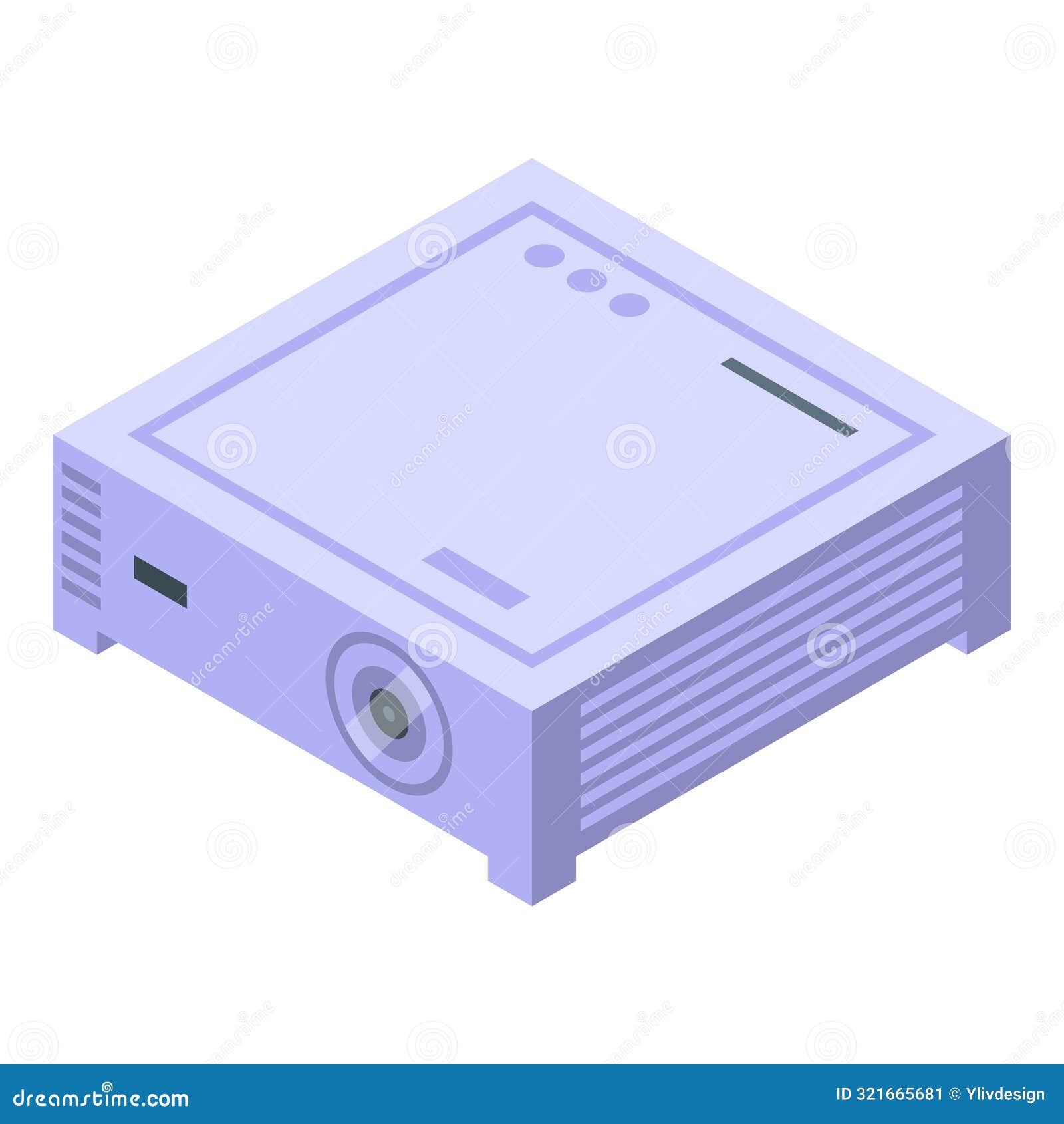 Modern Projector Displaying Presentation in a Conference Room Stock ...