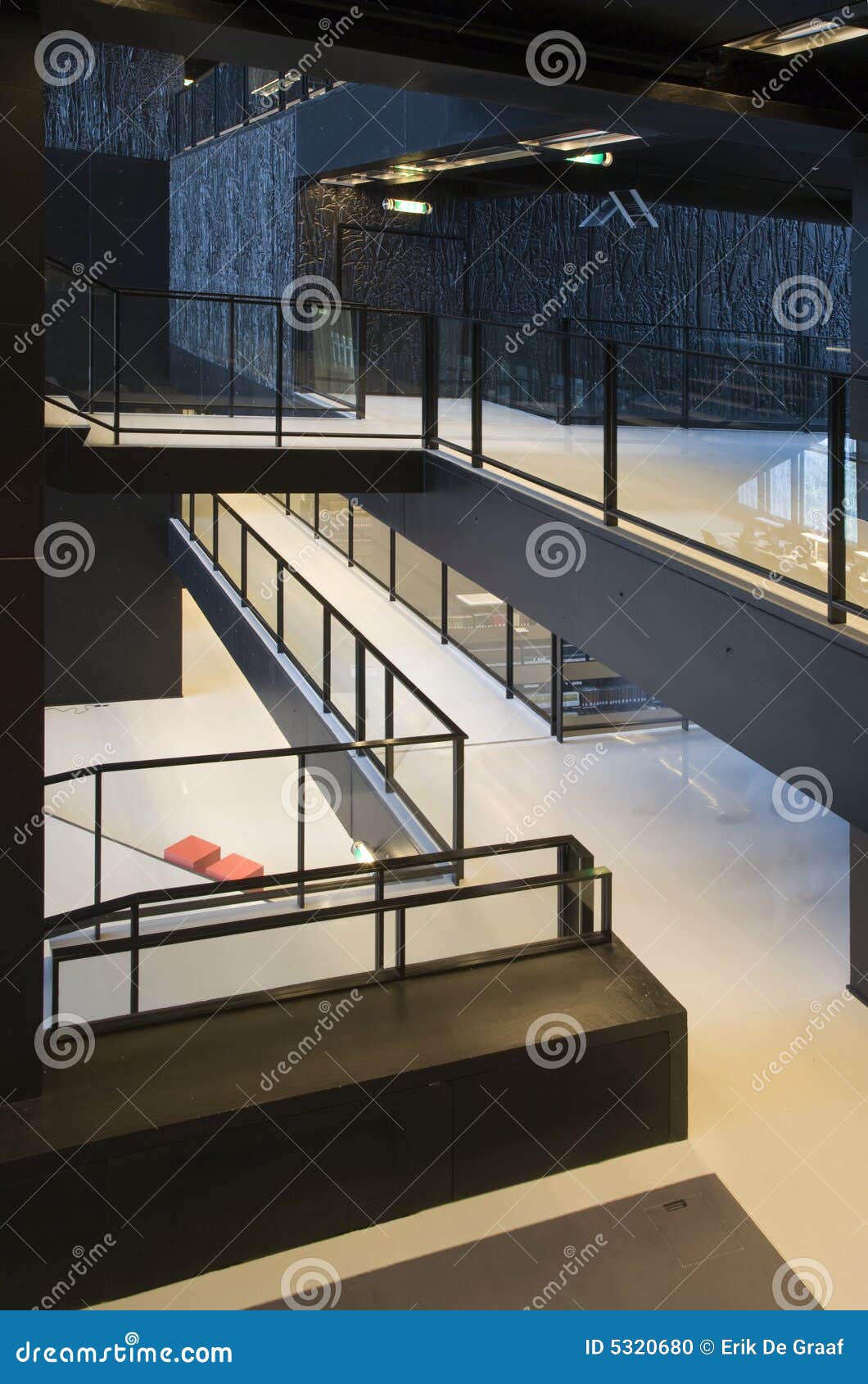 Modern public interior stock photo. Image of netherlands - 5320680