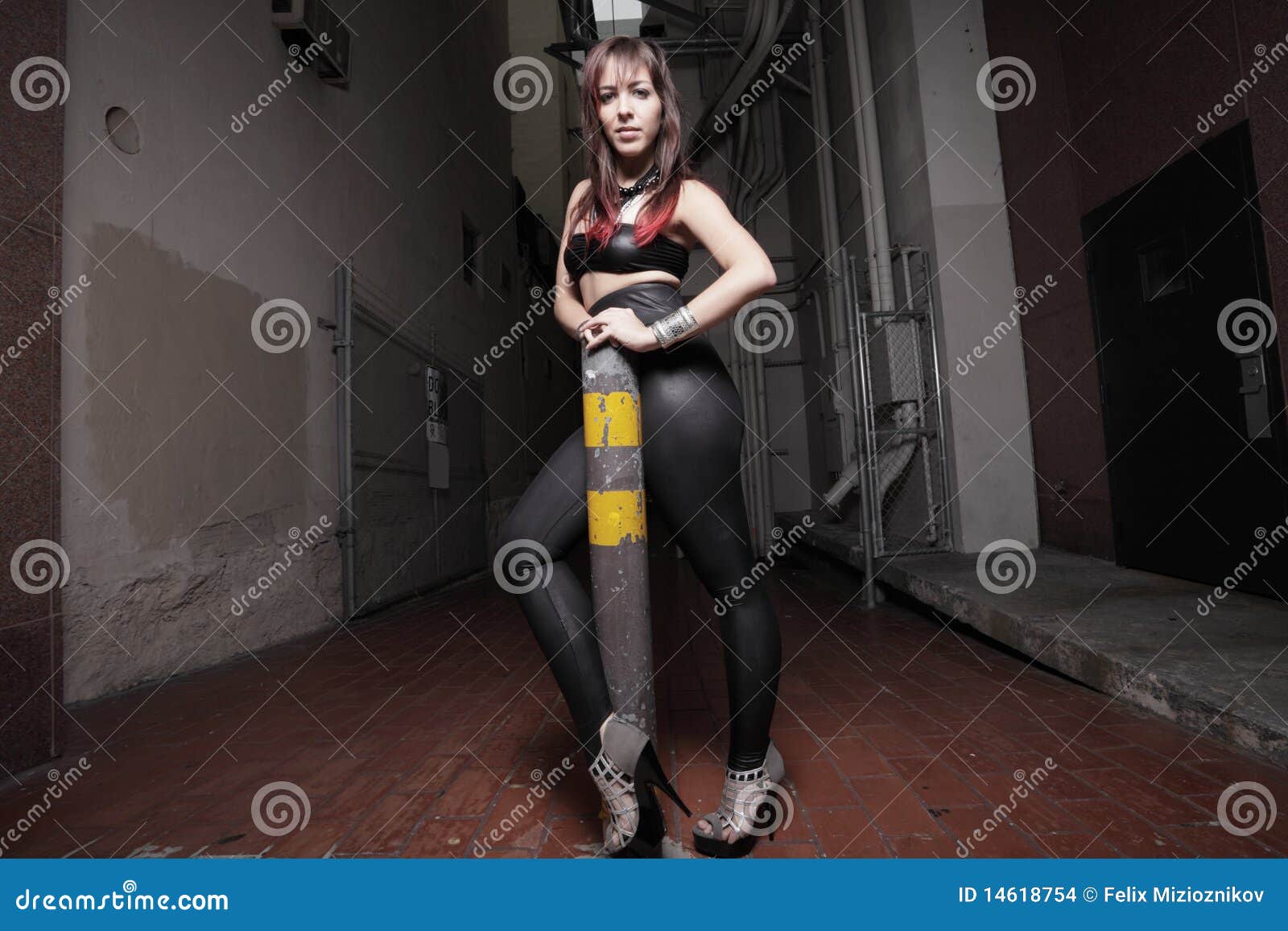 Modern punk rocker stock photo. Image of building, dark - 14618754