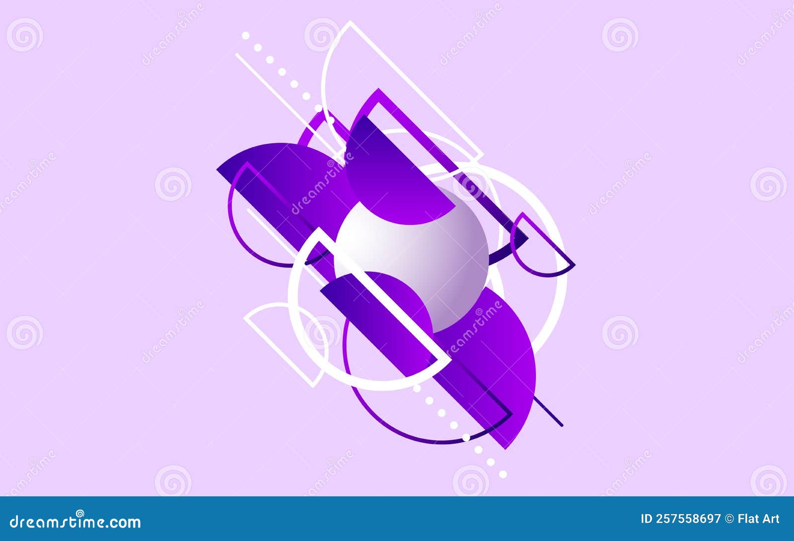 Modern Purple Background Design Elements Creative Template. Vector ...