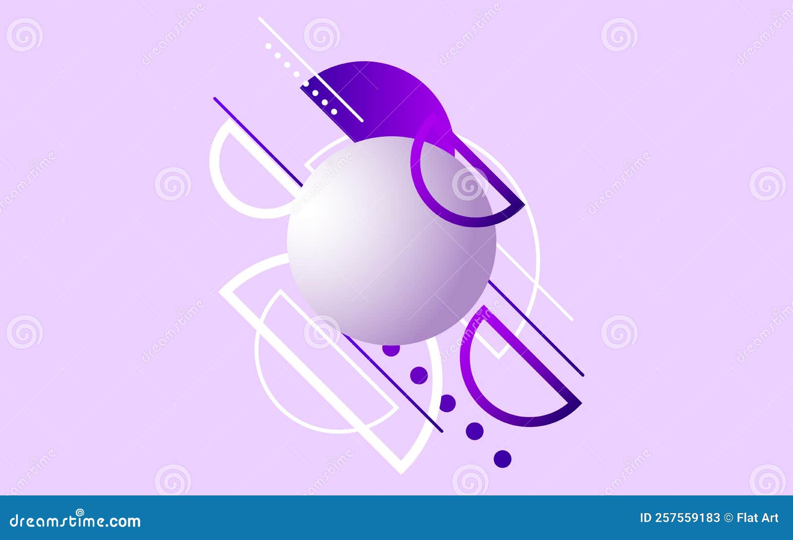 Modern Purple Background Design Elements Creative Template. Vector ...