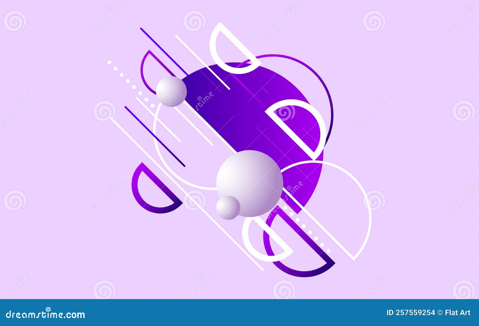 Modern Purple Background Design Elements Creative Template. Vector ...
