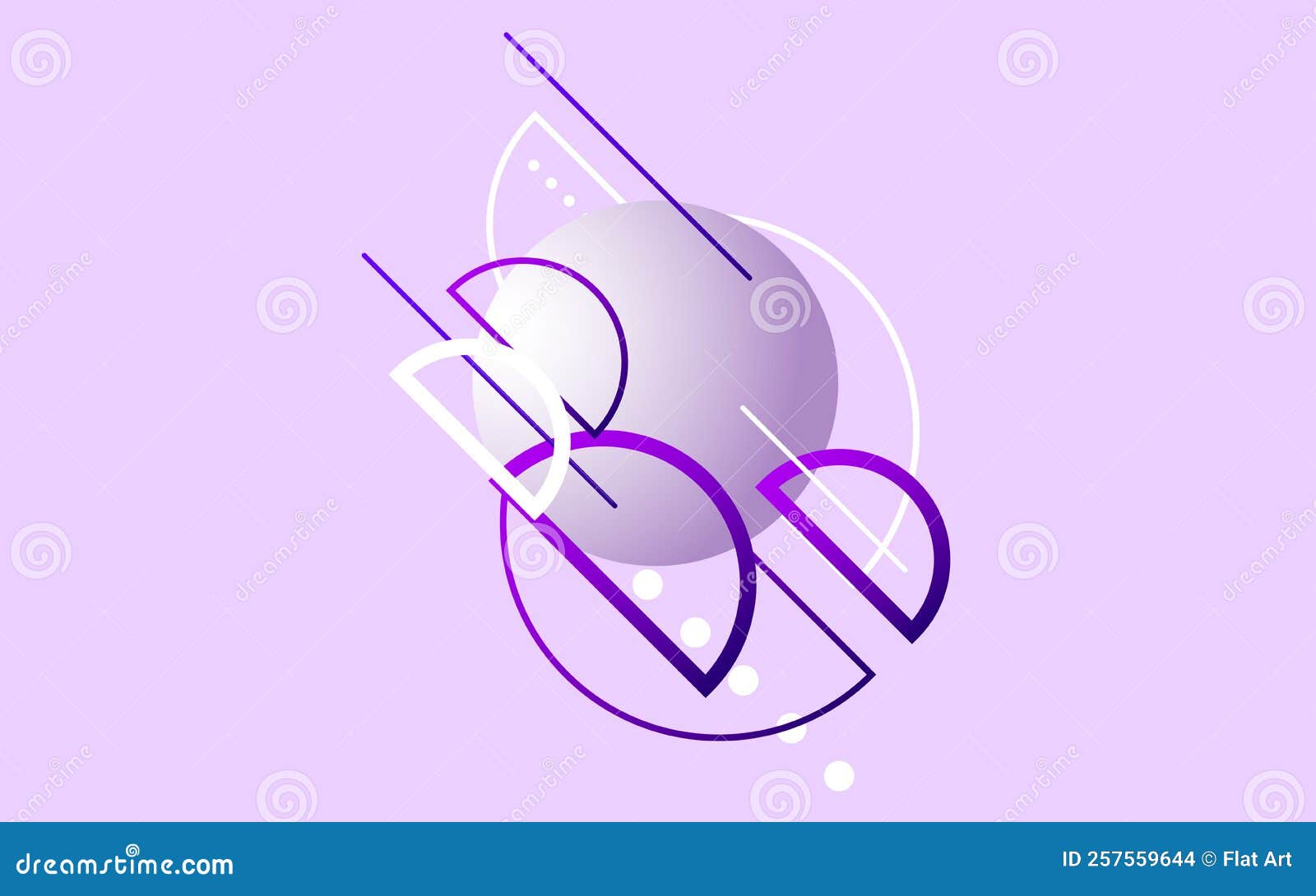 Modern Purple Background Design Elements Creative Template. Vector ...
