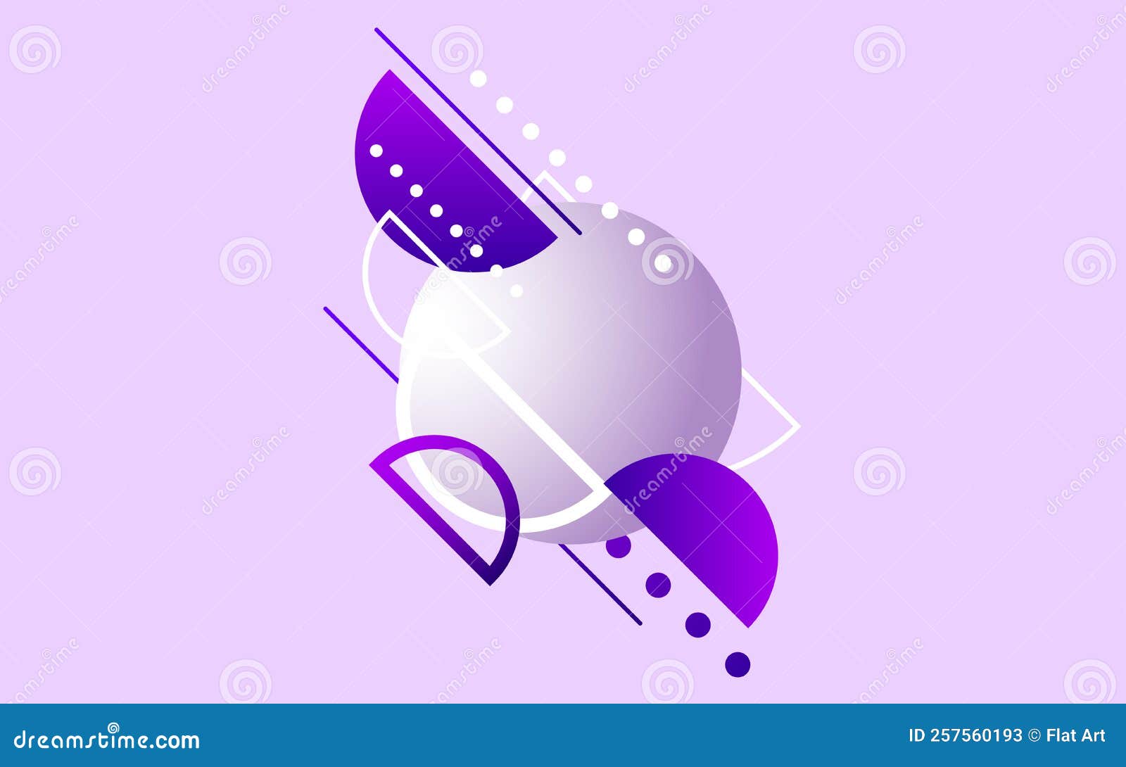 Modern Purple Background Design Elements Creative Template. Vector ...