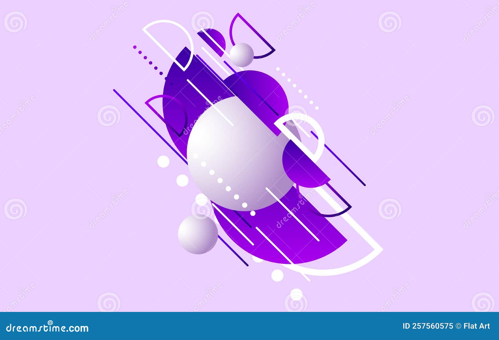 Modern Purple Background Design Elements Creative Template. Vector ...