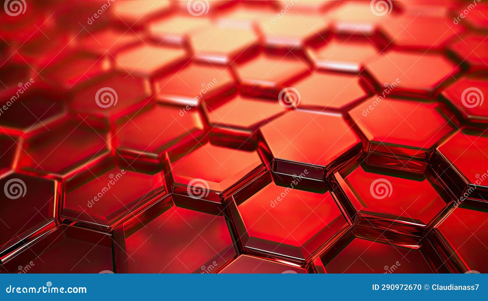 Modern Red Honeycomb Structured Background Stock Photo | CartoonDealer ...