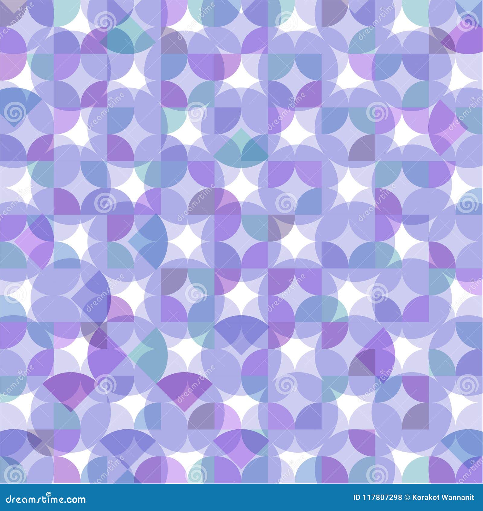 Modern of Purple Round Geometrical Pattern with Multicolored Vector ...