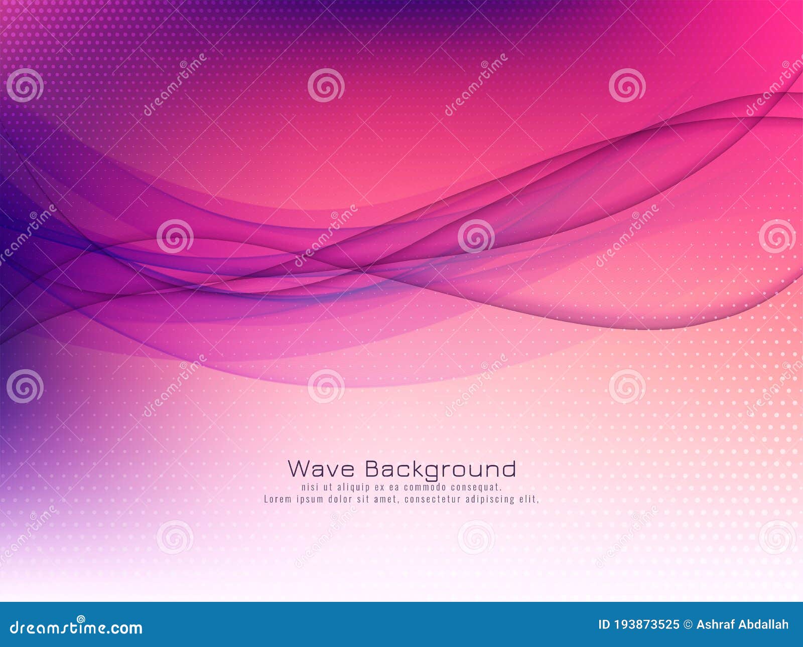 Modern Purple Wave Background Stock Vector - Illustration of abstract ...
