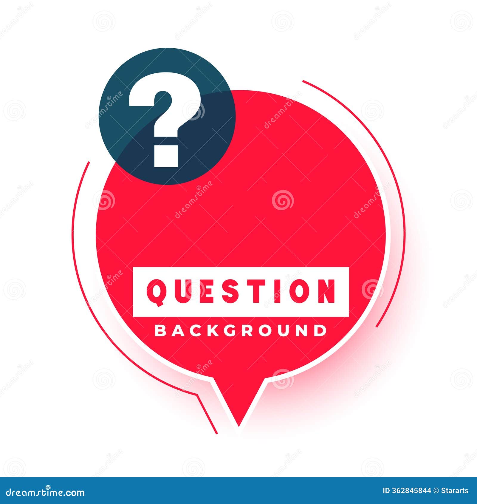 Modern Question Mark Sign Yellow Background For Communication Or ...