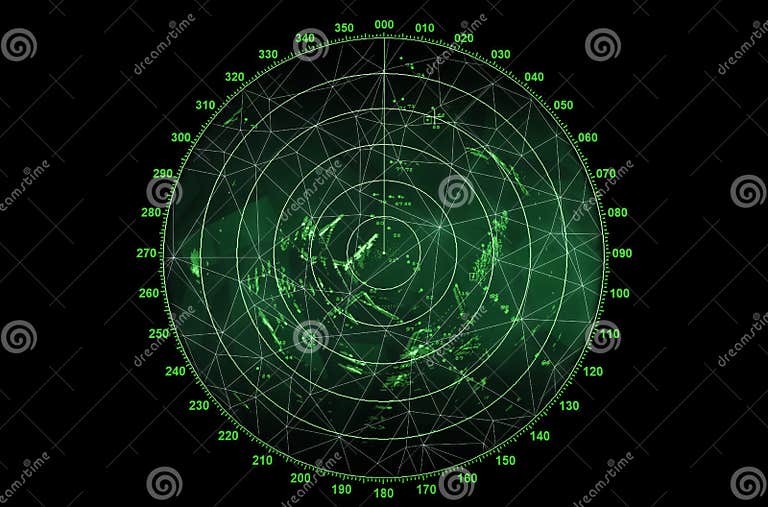 Modern radar screen stock photo. Image of modern, radio - 34798688