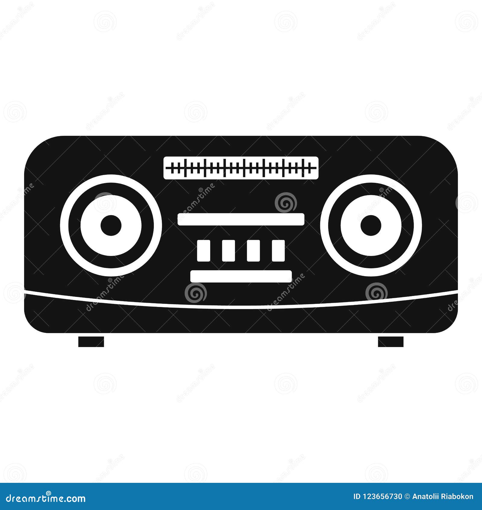 Modern Radio Icon, Simple Style Stock Illustration - Illustration of ... Modern Radio Icon, Simple Style Stock Illustration - Illustration of ...