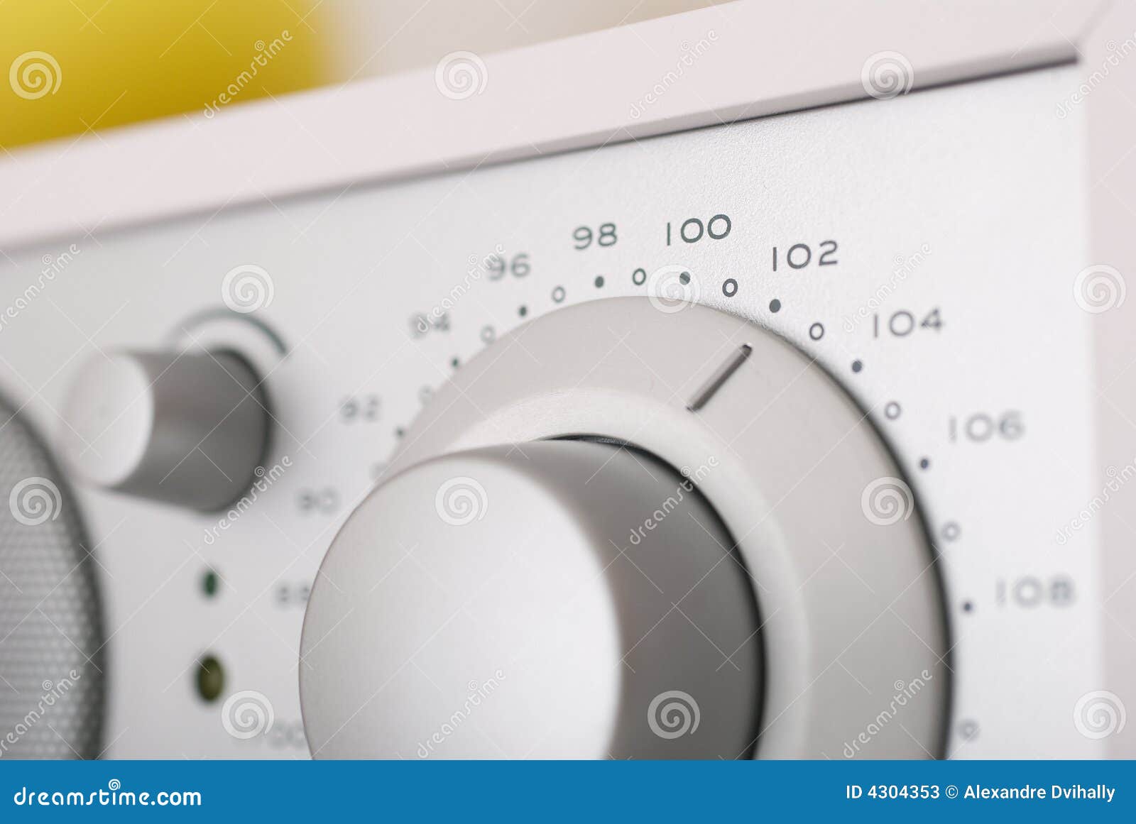 Modern Radio Set with Retro Design Stock Image - Image of metal, retro ...