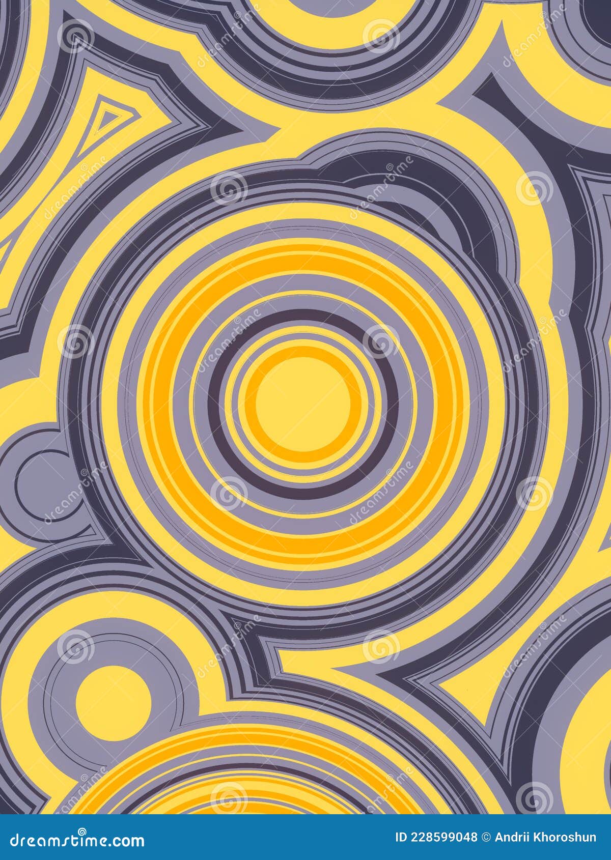 Modern Radio Waves Pattern Multi Colored Abstract Geometric Background ...