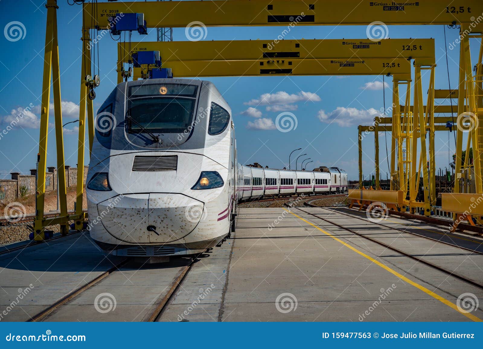 Modern rail transport editorial stock photo. Image of inventions ...