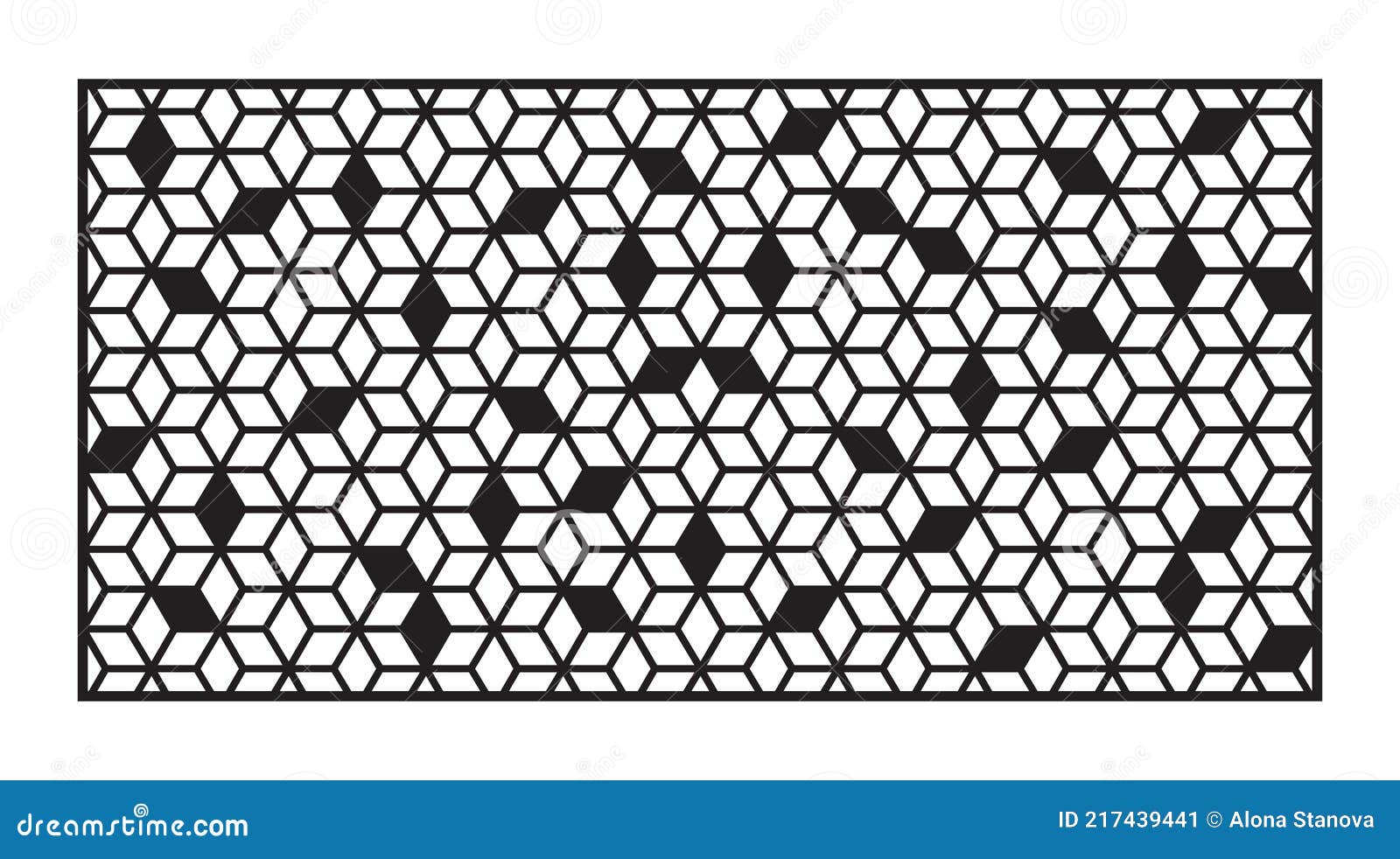 Modern Random Cnc Pattern. Decorative Panel, Screen,wall. Vector Cnc ...