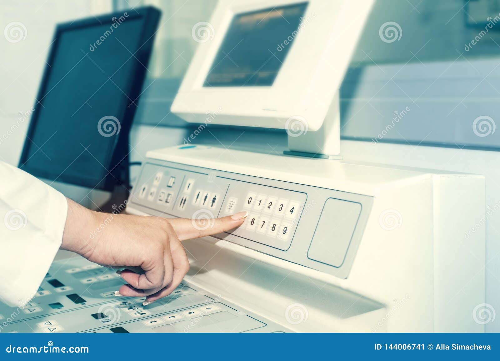 Modern X-ray Machine and Computerized Tomography Scanning in Hospital ...