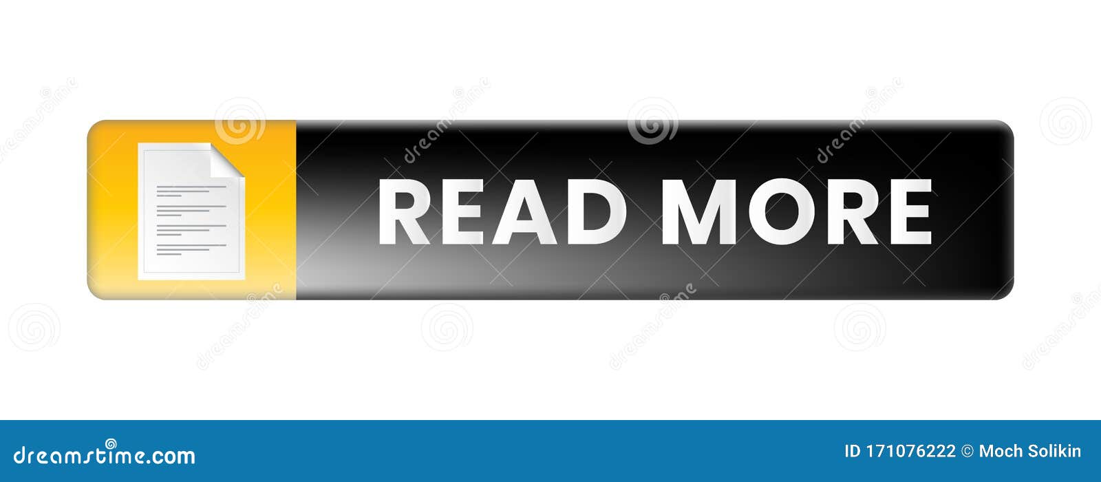 Modern Read More Button Icon Stock Vector - Illustration of internet ...